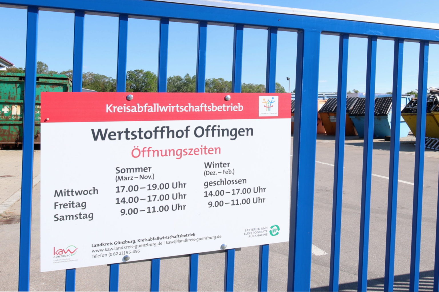 Abfallentsorgung – Markt Offingen